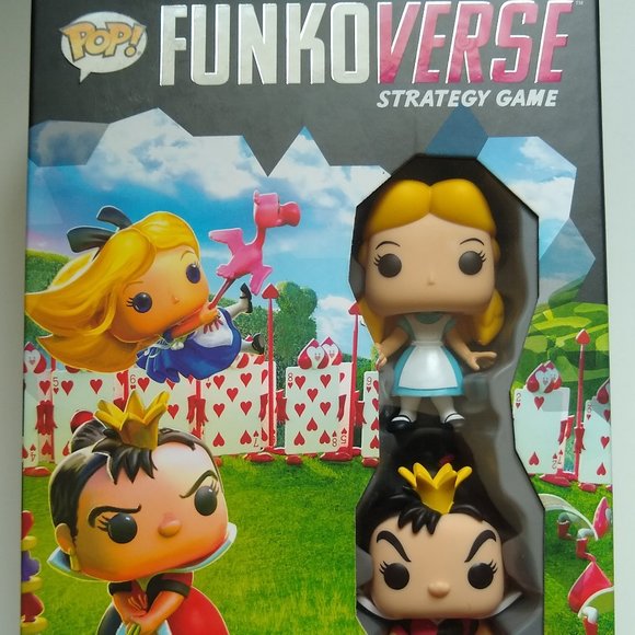 Disney | Toys | Funkoverse Strategy Board Game Disney Alice In ...
